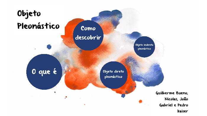 Objeto Pleonástico - BETEx by Guilherme Bueno on Prezi