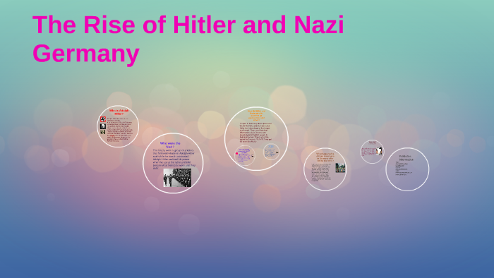 The Rise of Hitler and Nazi Germany by jessica ramey on Prezi