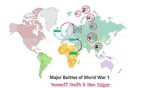 Major Battles of World War 1 by Bennett Smith on Prezi