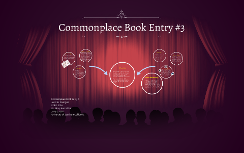 Commonplace Book Entry #3 by Jennifer Cvengros on Prezi