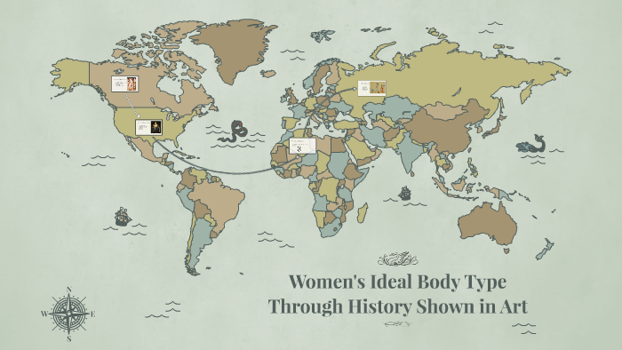 Womens Ideal Body Type Through History Shown in Art by Stephanie Beck ...