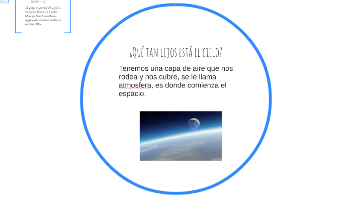 ¿Qué tan lejos está el cielo? by Ariadna Rendon Bello on Prezi
