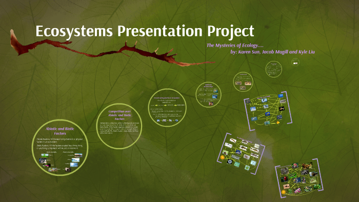 Ecosystems Presentation Project by Jacob Magill on Prezi