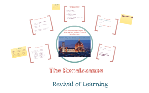 The Renaissance: Revival of Learning by Kathy Wilson on Prezi