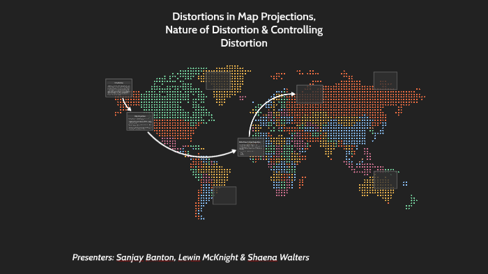 Distortion in Map Projections, Nature of Distortions and Con by Shaena ...