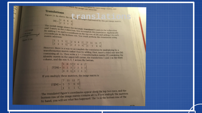 translation with rotation and dilation matrices by yujian sun on Prezi