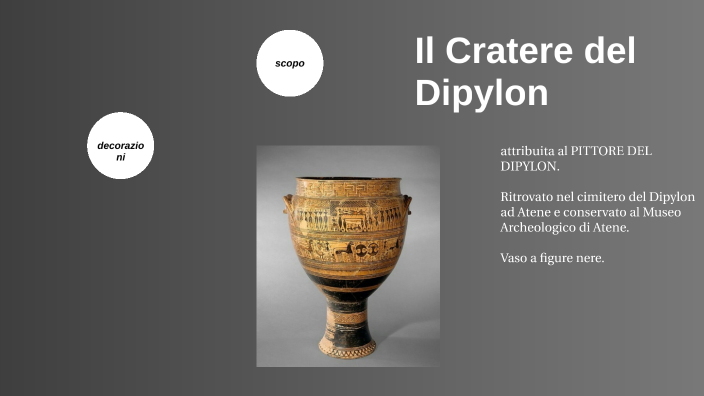 il cratere del Dipylon by lorenzo Battiata on Prezi