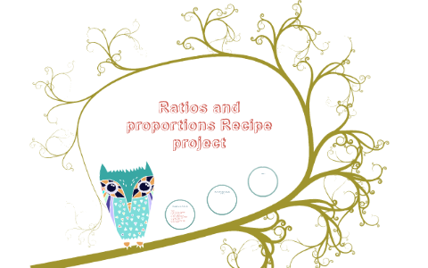 Ratios and proportions Recipe project by DULCE SANTANA on Prezi