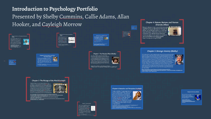 Introduction to Psychology Portfolio by Callie Adams on Prezi
