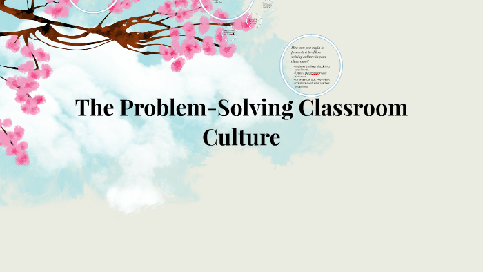 The Problem-Solving Classroom Culture by Carrie Snyder on Prezi