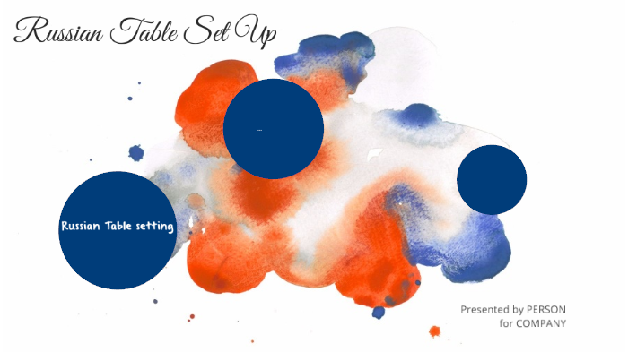 Russian Table Set Up by Joshua Navarro and Group 3 on Prezi