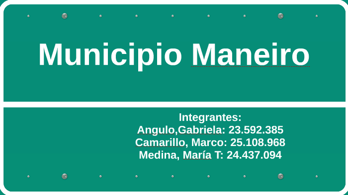 Municipio Maneiro by maria medina on Prezi Next