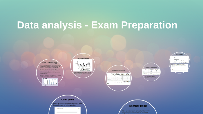 Data Analysis - Exam prep by Deb/Chantelle Jutson on Prezi