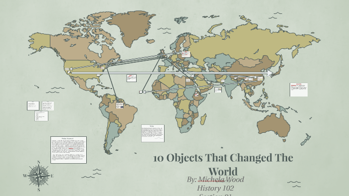 10 Objects That Changed The World by Michela Wood on Prezi