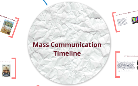 Mass Communication Timeline by Rebecca Jones on Prezi