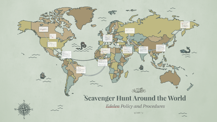H Scavenger Hunt Around the World by Cheryl Edelen on Prezi