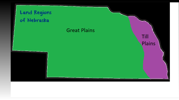 Land Regions of Nebraska by Melissa Callaway on Prezi