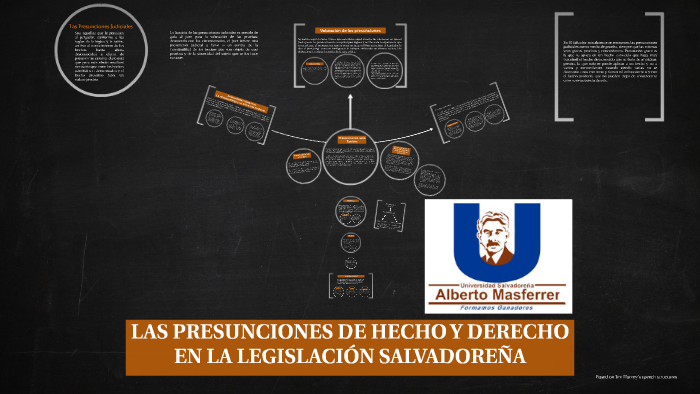 LAS PRESUNCIONES DE HECHO Y DERECHO EN LA LEGISLACIÓN SALVAD by Antonio ...
