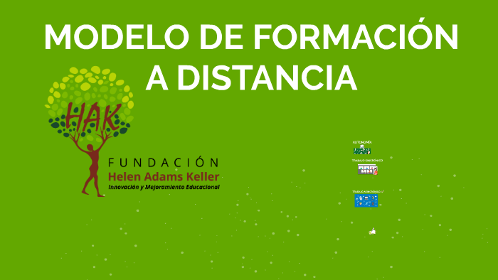 MODELO DE FORMACIÓN A DISTANCIA by Moroxo Parra on Prezi