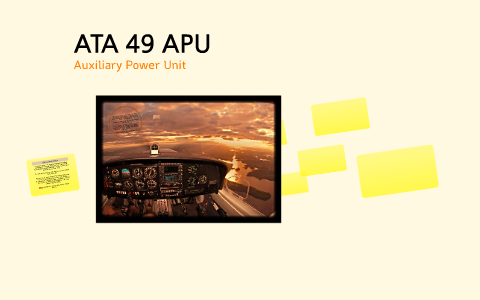 ATA 49 APU by Jorge Alvarez on Prezi