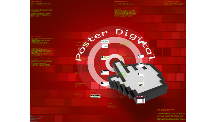 ¿Que Es Un Poster Digital? by Alejandro Cepeda on Prezi