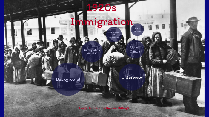 immigration 1920s by Paige Tubinis on Prezi