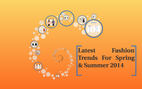 Latest Fashion Trends For Spring & Summer 2014 by Cadyn Healy on Prezi