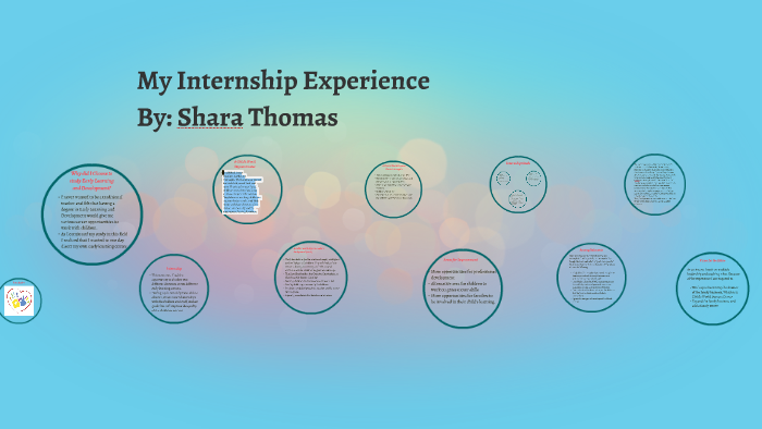 My Internship Experience by Shara Thomas on Prezi