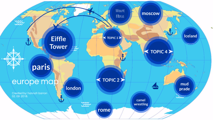 europe map by hannah barron on Prezi