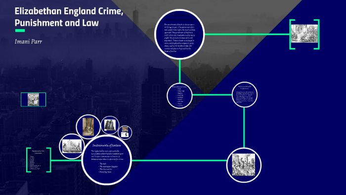Elizabethan England Crime, Punishment and Law by imani parr on Prezi