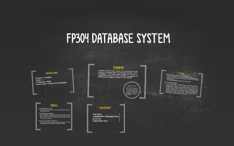 FP304 DATABASE SYSTEM by Munirah Abd on Prezi