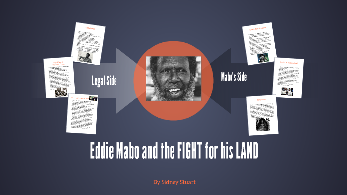 Eddie Mabo and the fight for his land by sidney stuart