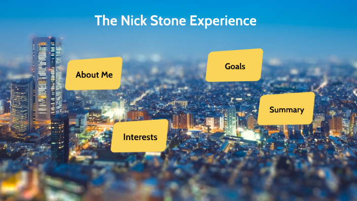 The Nicholas Stone Experience by Nicholas Stone on Prezi