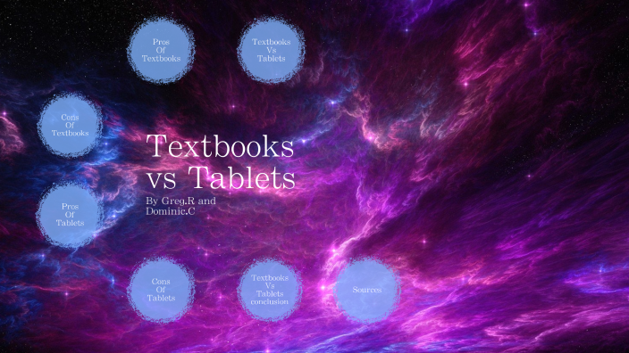 Textbooks vs tablets by gregory robinson on Prezi