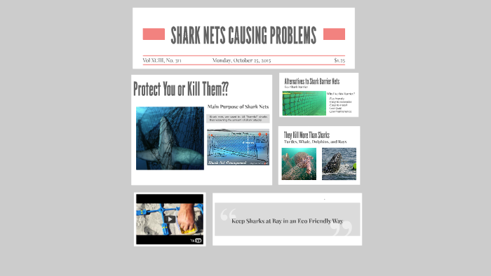 Shark Barrier Nets by Theresa Garnett on Prezi