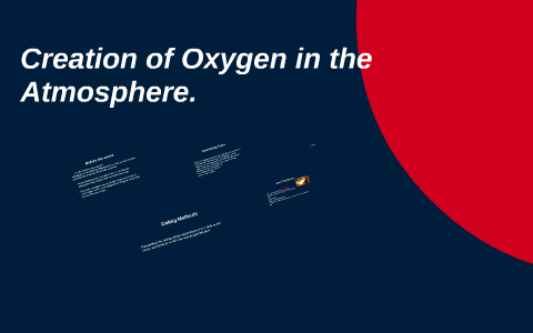 Creation of Oxygen in the Atmosphere. by tyler cottam on Prezi