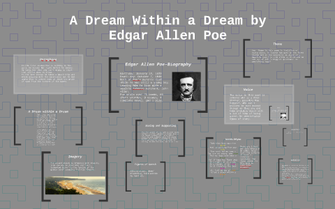 A Dream Within a Dream by Edgar Allen Poe by Michaella Wood on Prezi