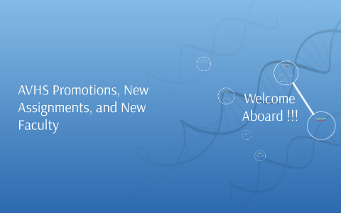 AVHS New Faculty by Gordon Amerson on Prezi