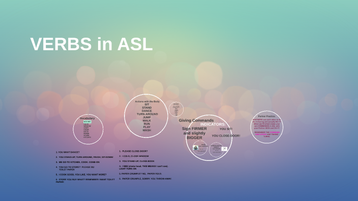 Using VERBS in ASL by Katherine Montesino on Prezi