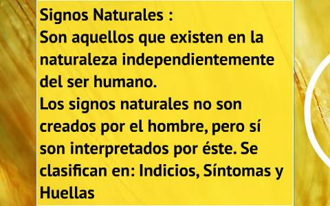 Signos Naturales by Daniela Laverde Gomez on Prezi