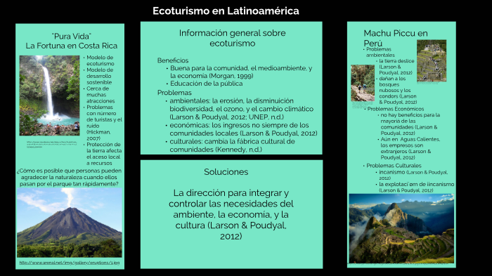 Ecoturismo en Latinoamérica by Lucy Hochschartner on Prezi