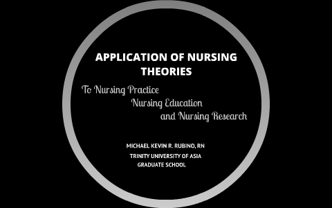 APPLICATION OF NURSING THEORIES by kevin rubino on Prezi