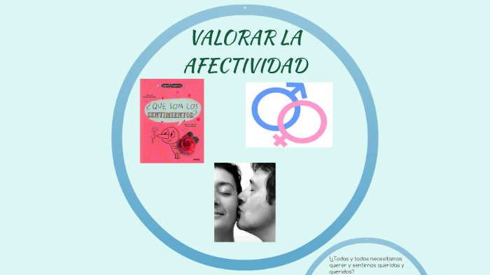 Valorar la afectividad by Benjamín Romero on Prezi