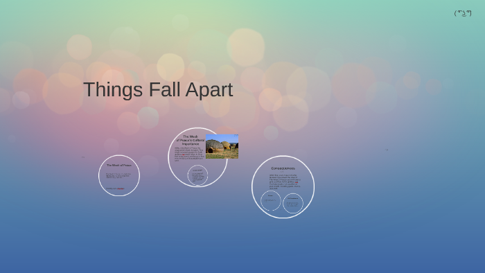 Things Fall Apart Project by David Batchelor on Prezi