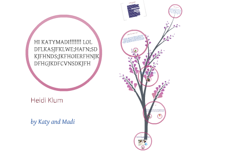 Heidi Klum by Katy Madi on Prezi
