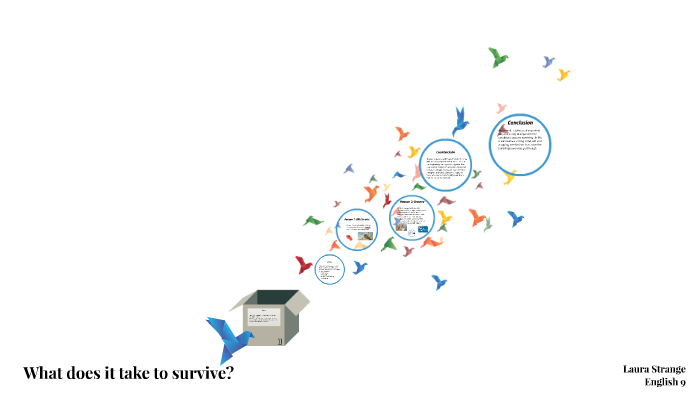 "What does it take to survive?" argument by Laura Strange on Prezi