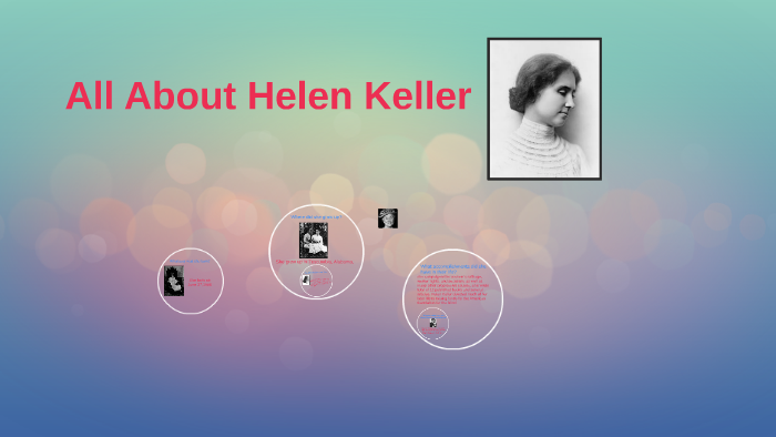 All About Helen Keller by Matthew Runyon on Prezi
