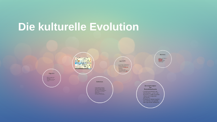 Die kulturelle Evolution by Jil Herrling on Prezi