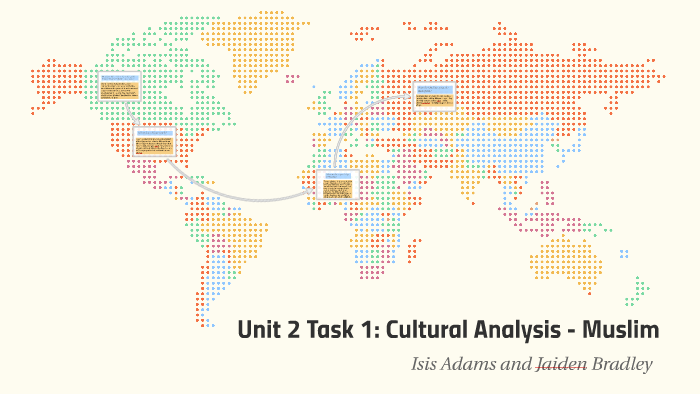 Unit 2 Task 1: Cultural Analysis - Muslim by Jaiden Bradley