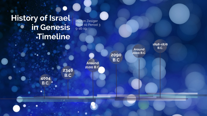 Genesis Timeline by Payton Zesiger on Prezi